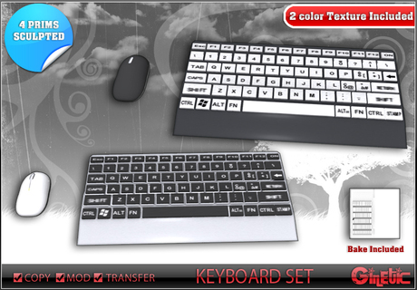 Second Life Marketplace - [G] Keyboard set